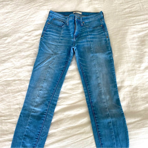 Madewell | Jeans | Madewell Jeans High Rise Washed Blue Finish With 7s ...